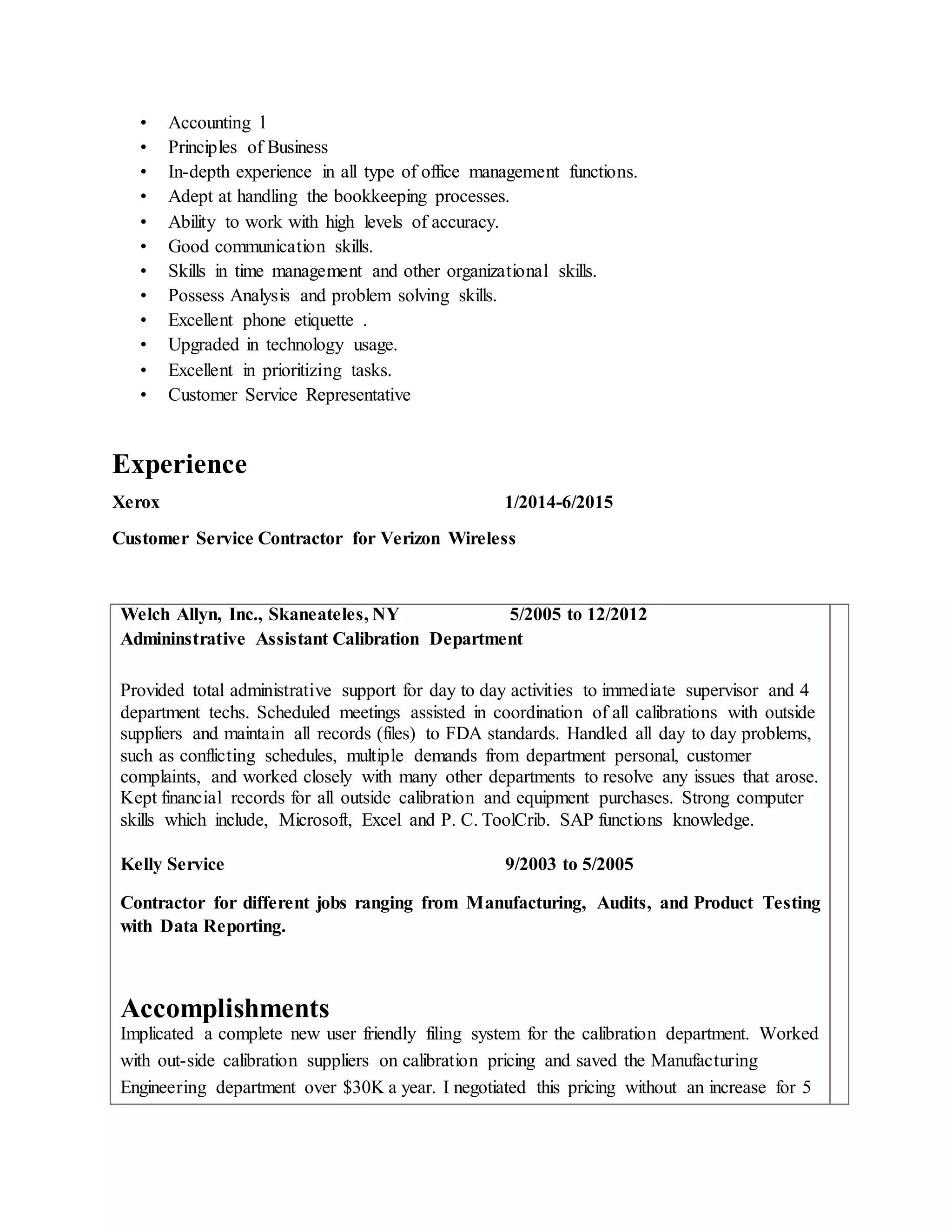 Best Resume | DOCX
