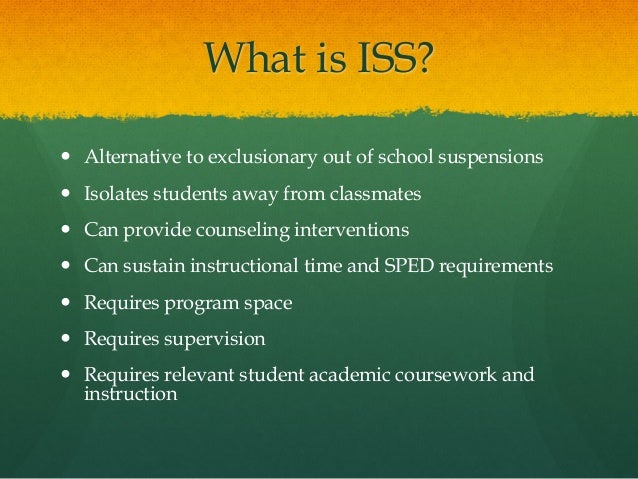 ISS 2015 Policy Practice and Restorative Justice