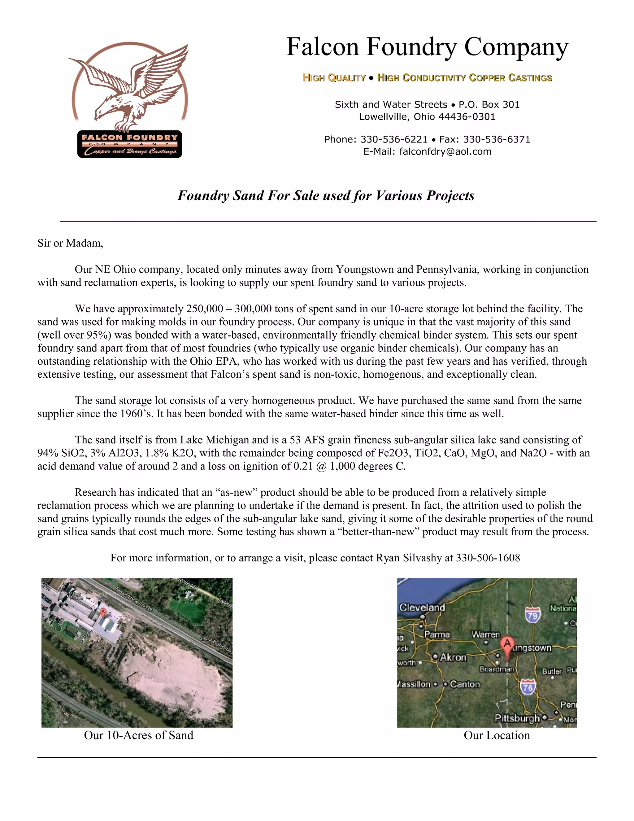 Foundry Sand Flyer | PDF