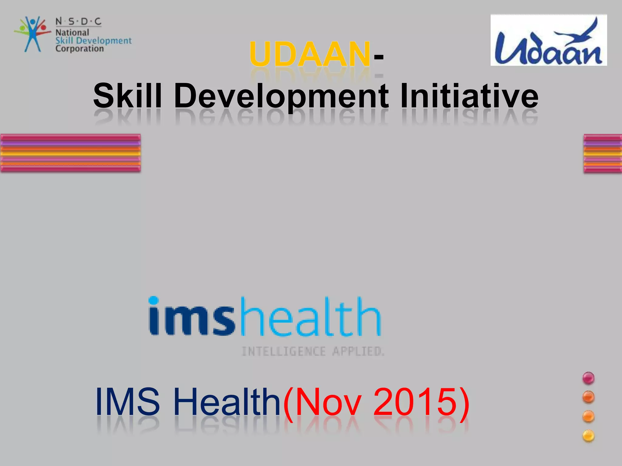 UDAAN-Skill development Initiative ppt | PPTX