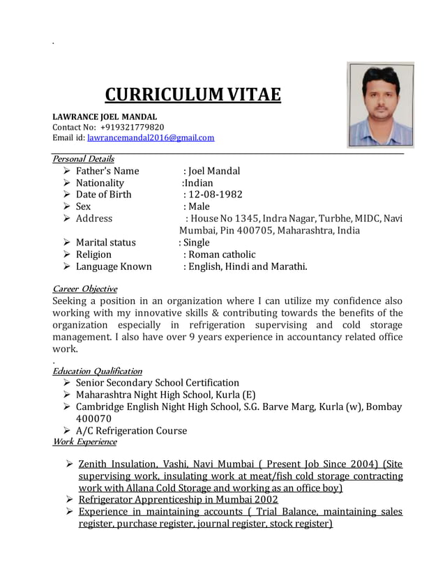 CURRICULUM VITAE | DOCX