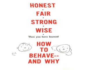 How to behave and why | PPTX