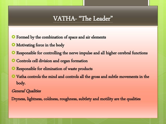 Ayurveda PPT | PPTX | Holistic Health | Alternative Medicine