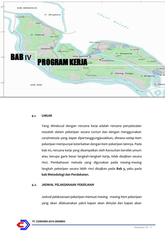 6 bab 4 program kerja | PDF