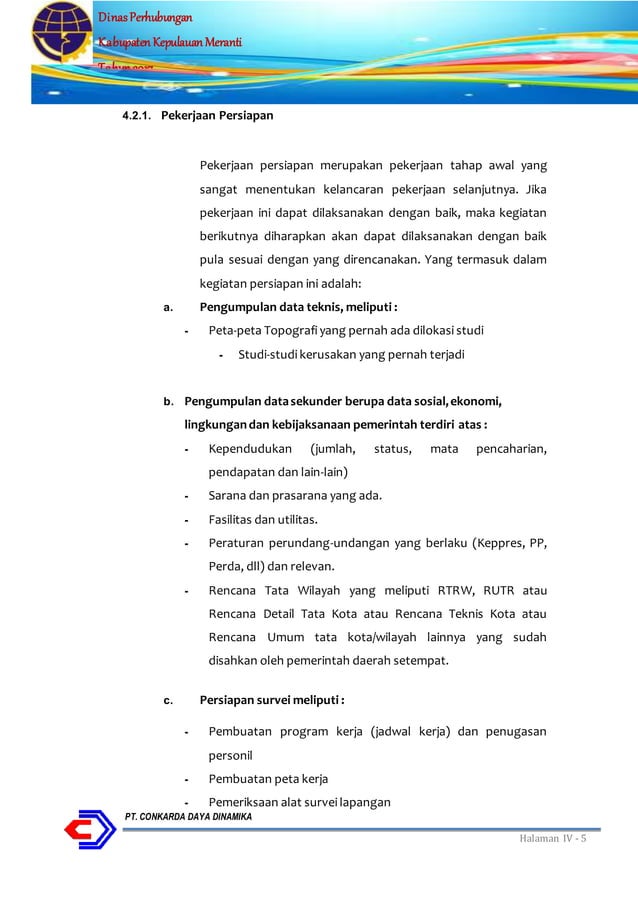 6 bab 4 program kerja | PDF