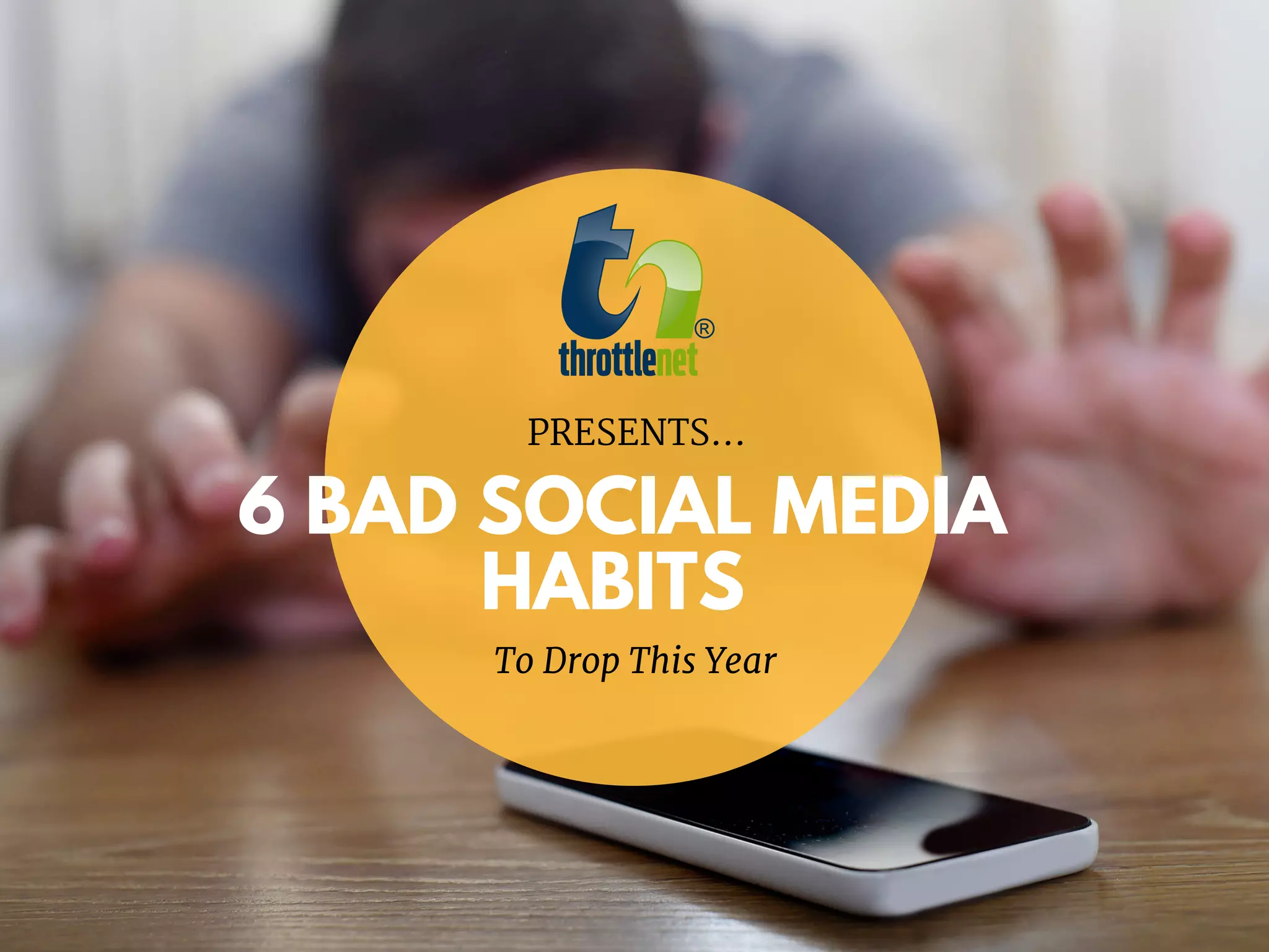 6 Bad Social Media Habits | PPT