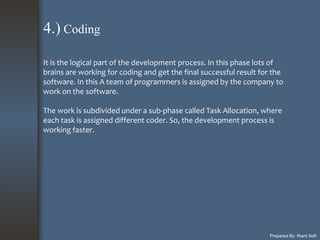 6 basic steps of software development process | PPTX