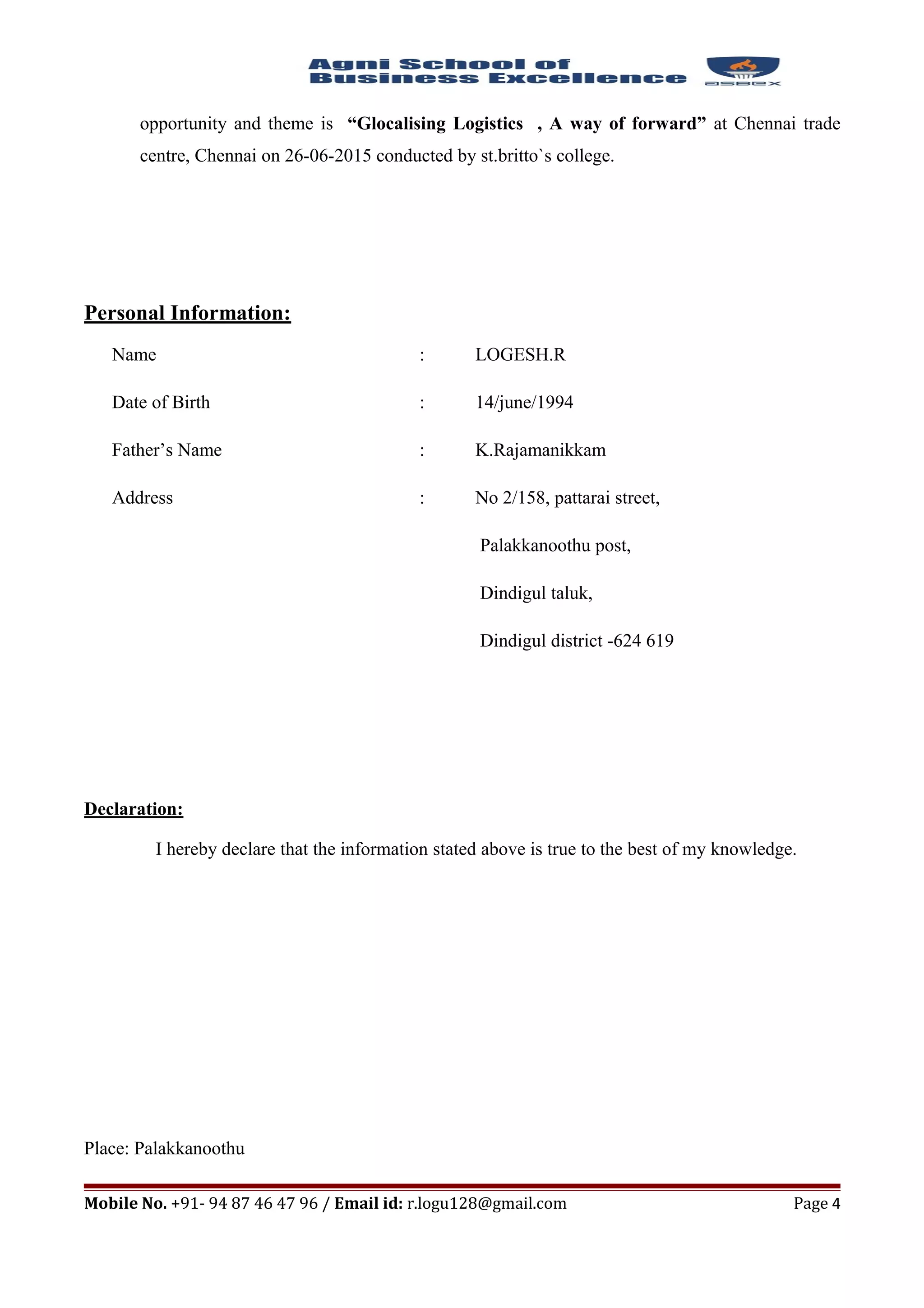 LOGESH resume ORIGINAL (1) | DOC