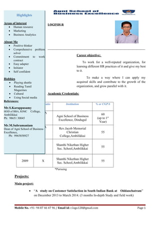 LOGESH resume ORIGINAL (1) | DOC