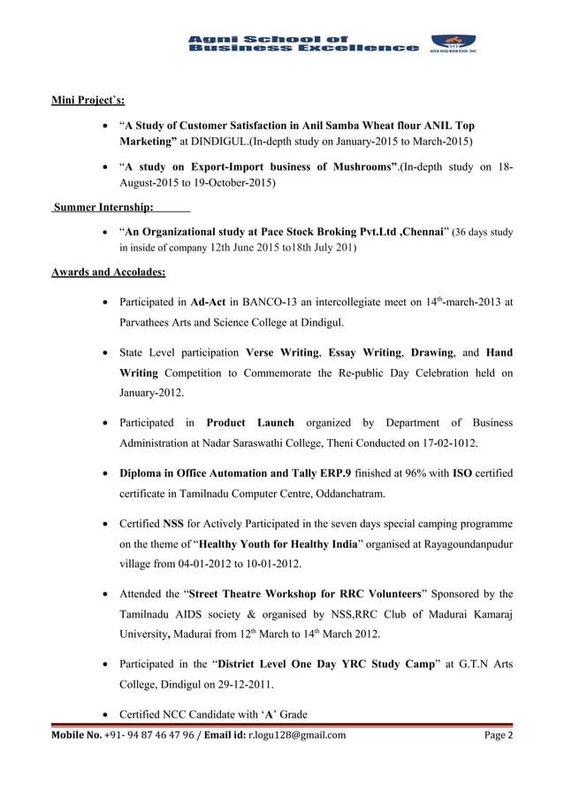 LOGESH resume ORIGINAL (1) | DOC