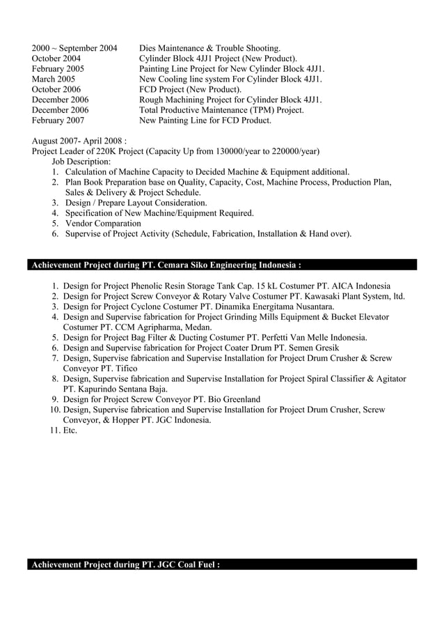 CV Wawan Setiawan | PDF