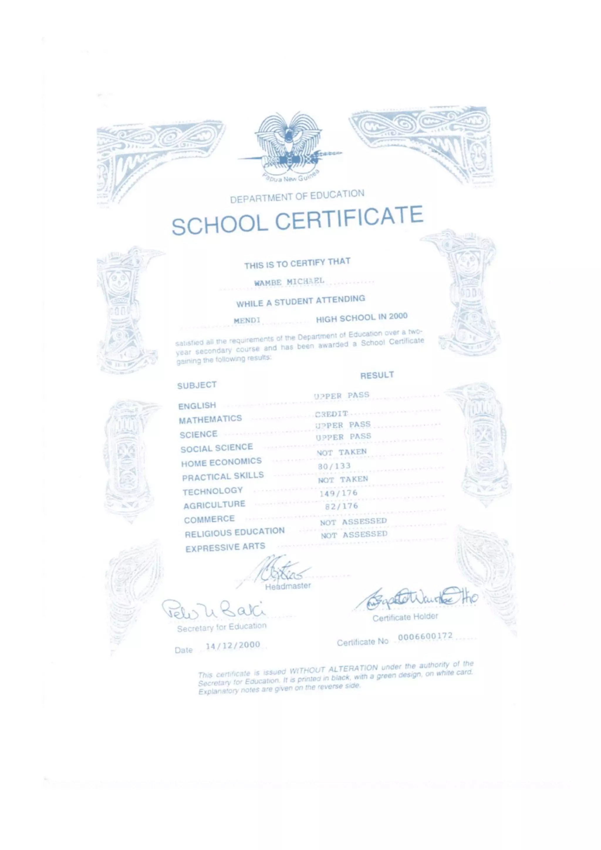 Lower Secondary (Grade 10) Certificate | PDF