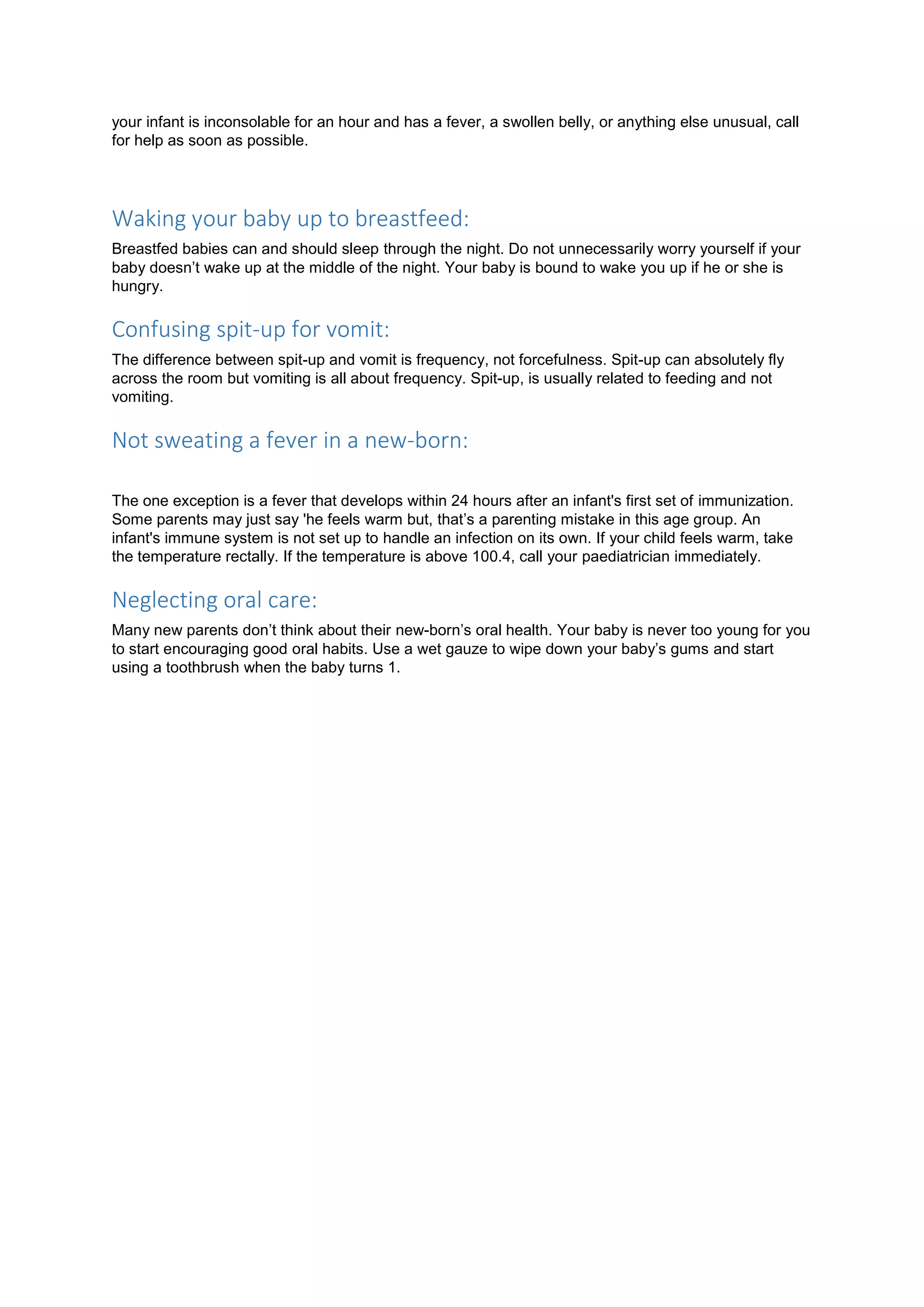 Common Parenting Mistakes | PDF