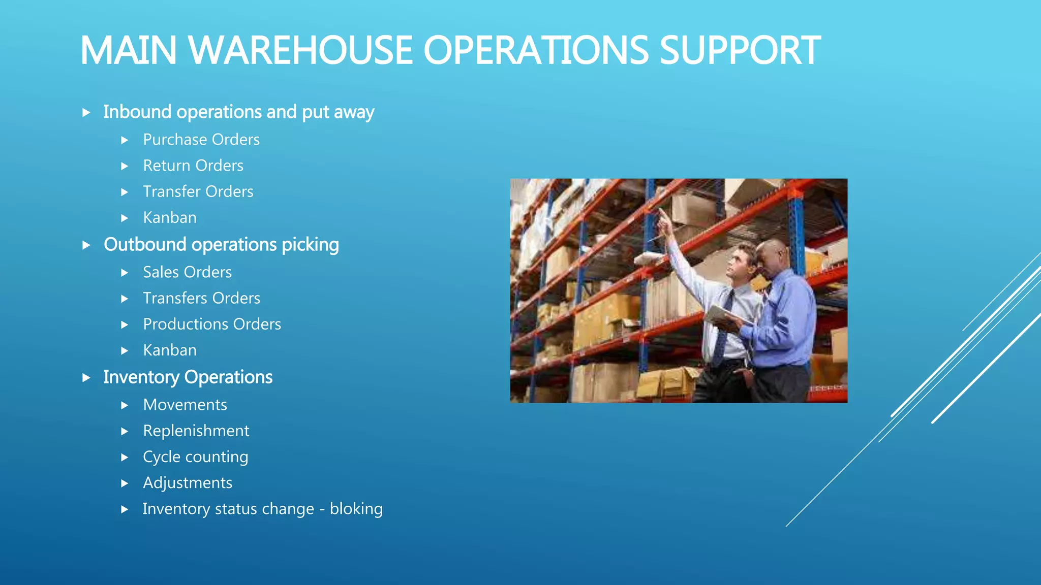 Demo Warehouse Management R3 DR | PPTX