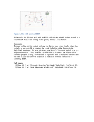 LED Flasher as a Mini System | DOCX