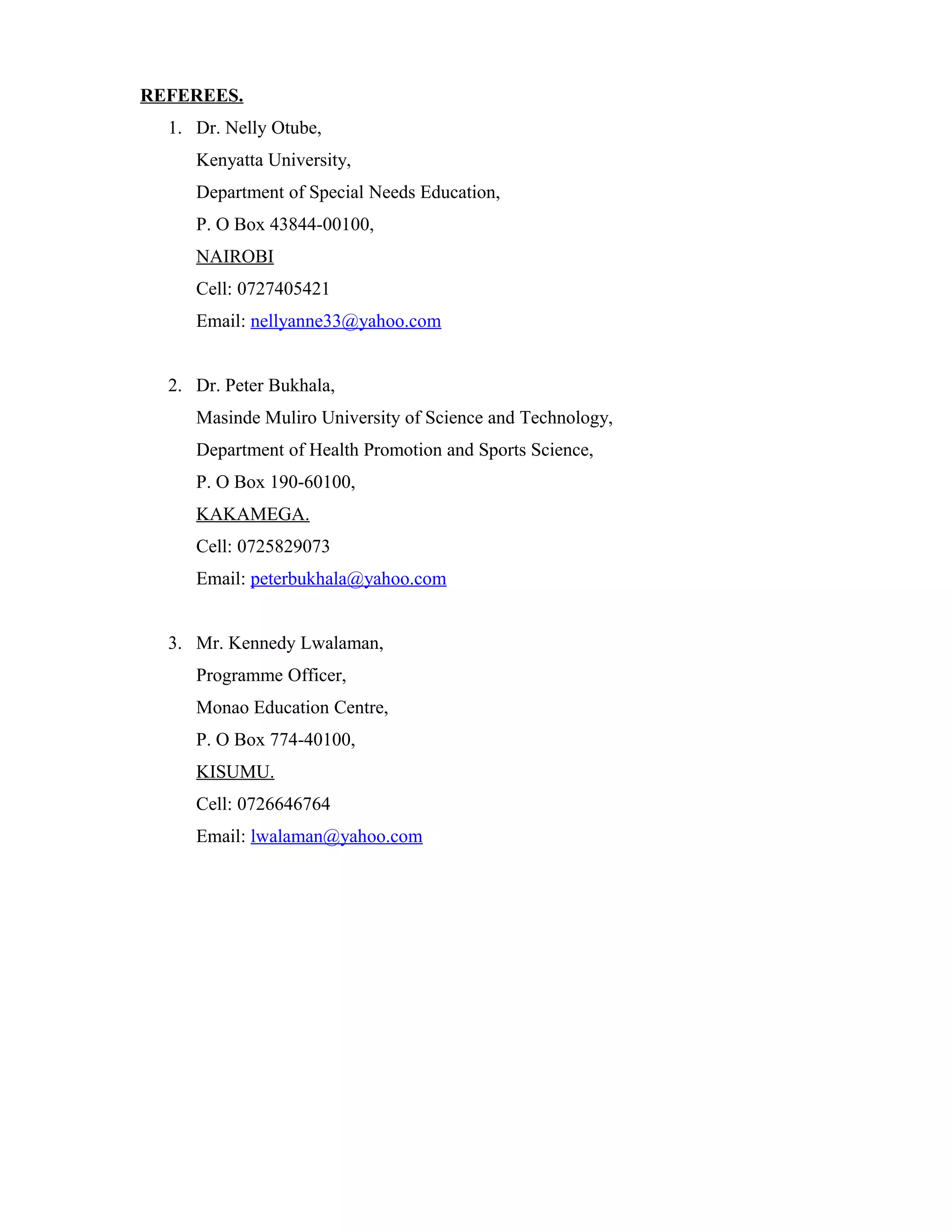 Current CV | DOC