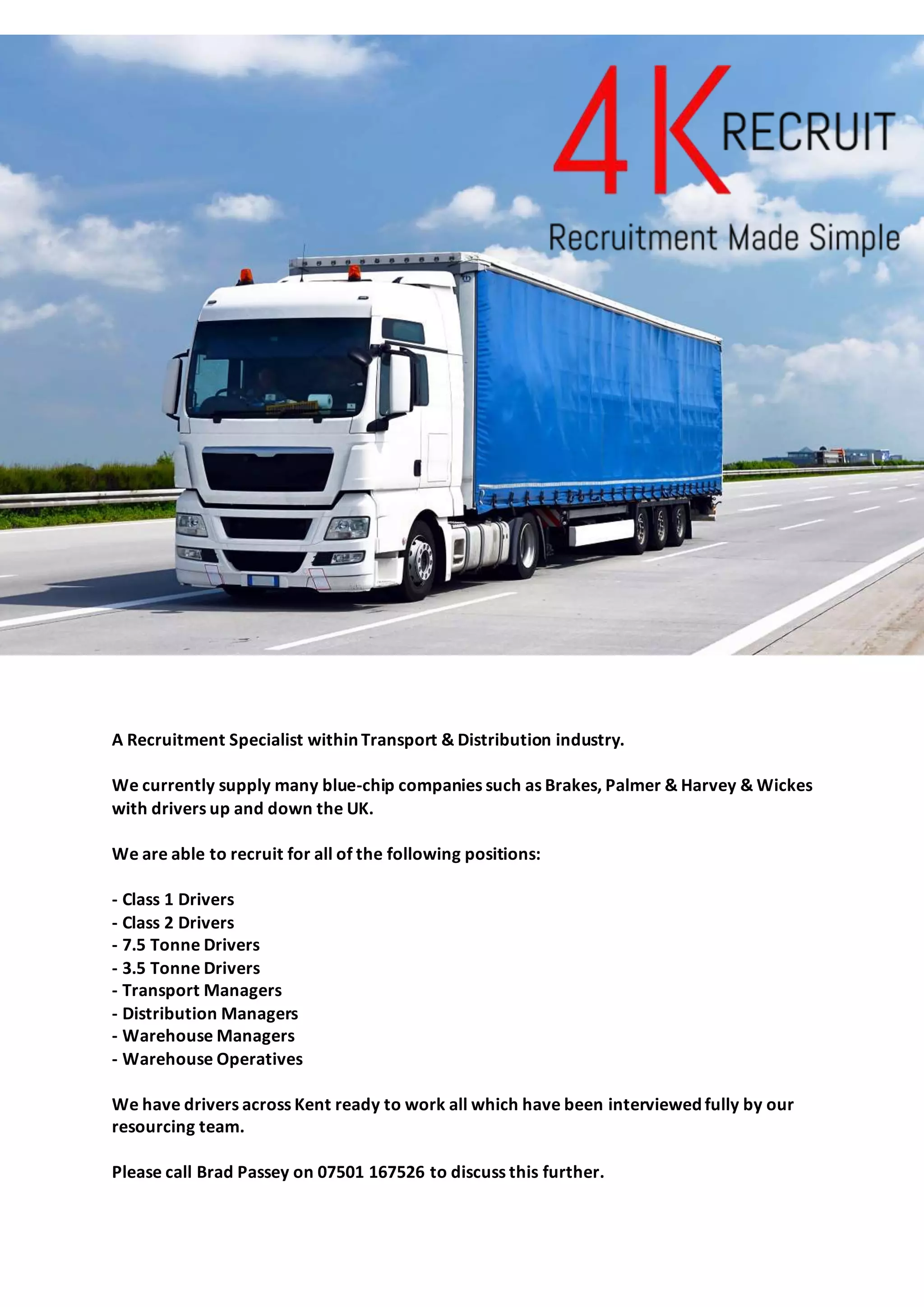 4K Recruit Transport | DOCX