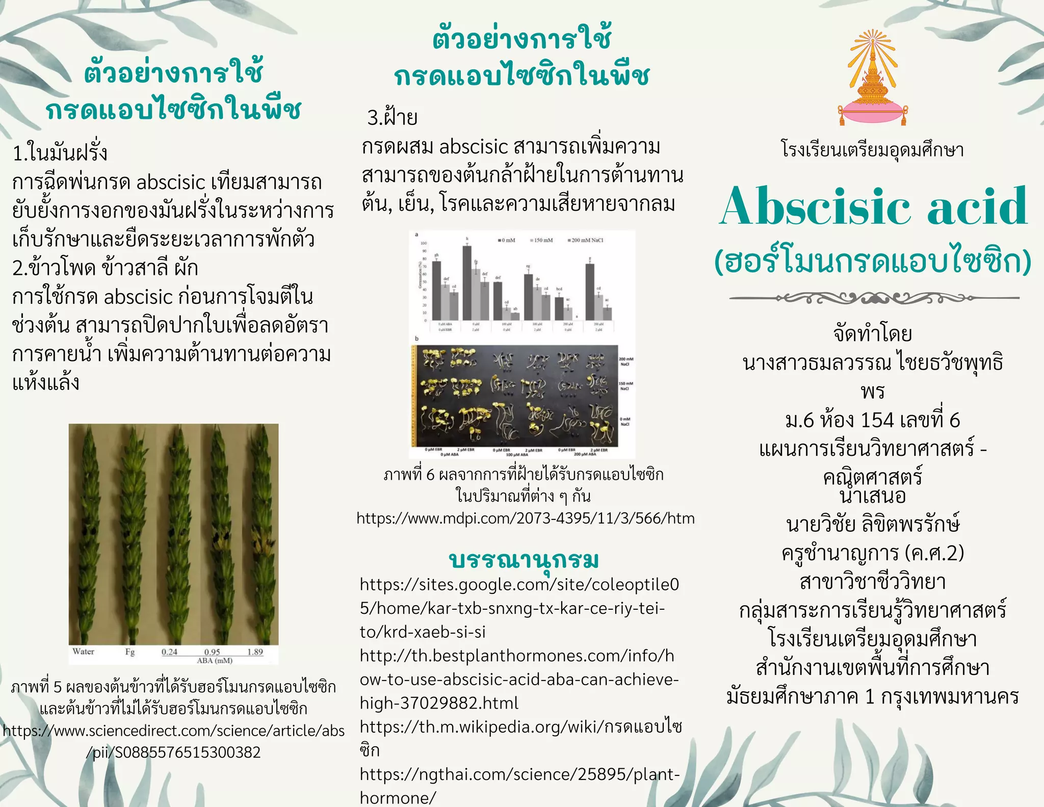 abscisic acid room 154 No.6 | PDF