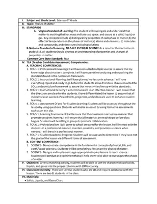 Science Lesson Plan 2 | DOCX