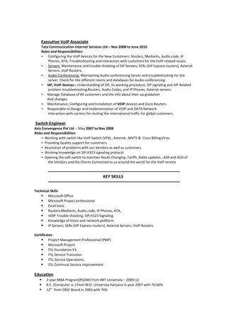 Resume Arun Panwar | PDF