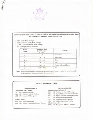 MBA_Transcript | PDF