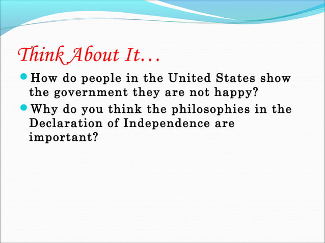 6b declaration of independence | PPT | Education