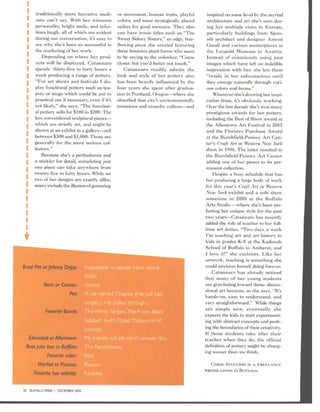 Writing - Profile - Buffalo Spree Magazine | PDF