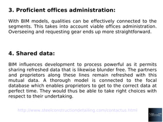 6 benefits of building information modeling services steel construction ...