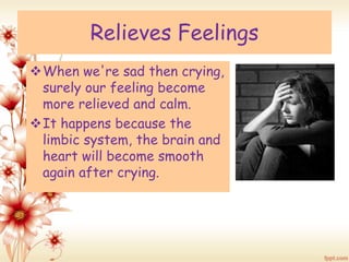6 Benefits of Crying | PPTX