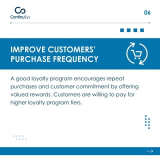 6 Benefits of Implementing a Customer Loyalty Program | PDF