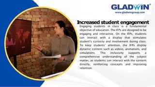 6 Benefits Of The Interactive Panel For Teaching.pptx