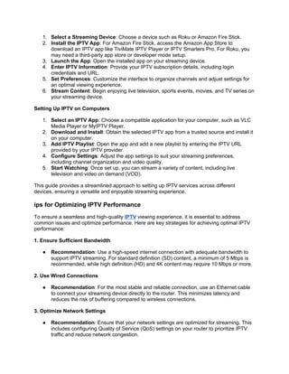 6+ Best IPTV Service Providers 2024 - (Top Rated List).docx