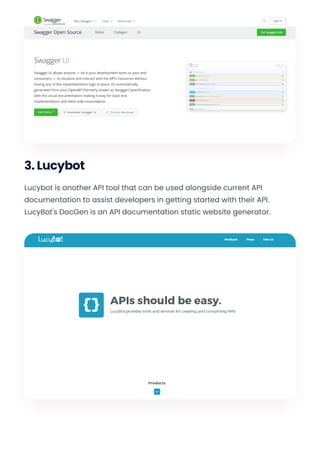 6 Best OpenAPI Documentation Tools that You must Know | PDF
