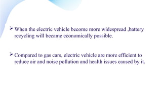 Title Defense.pptx for electric Vehicles | PPTX
