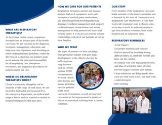 brochure_respiratorytherapy_letter | PPT | Free Download