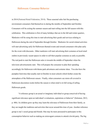 Group Project Halloween | PDF