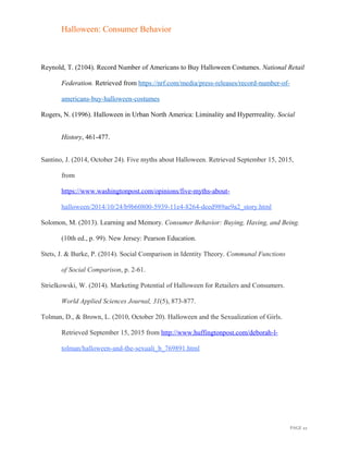 Group Project Halloween | PDF