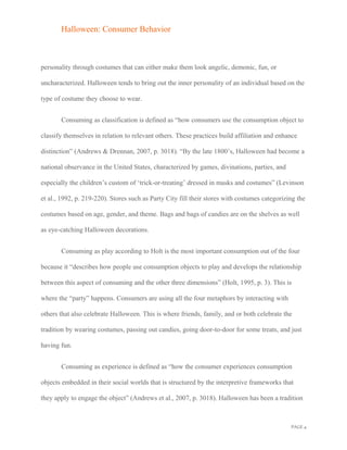 Group Project Halloween | PDF