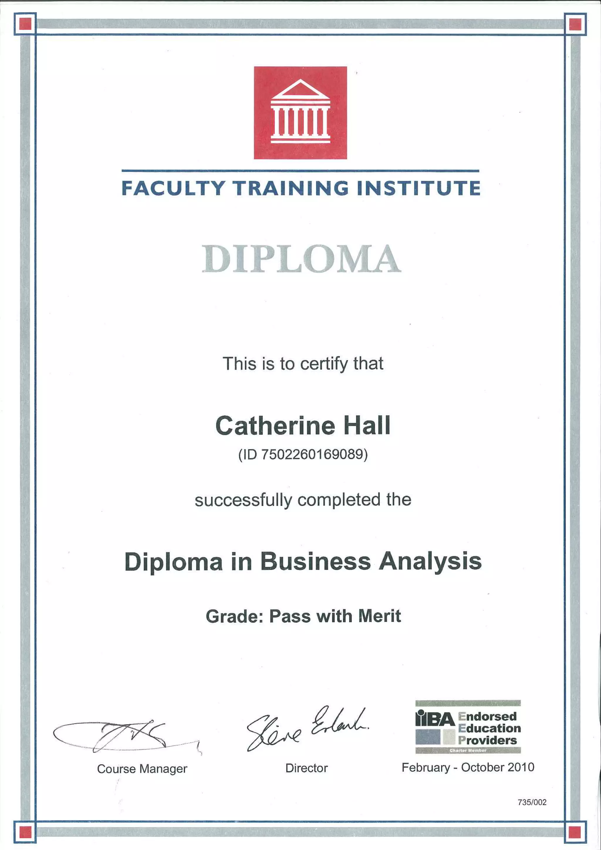 Business Analysis Diploma | PDF