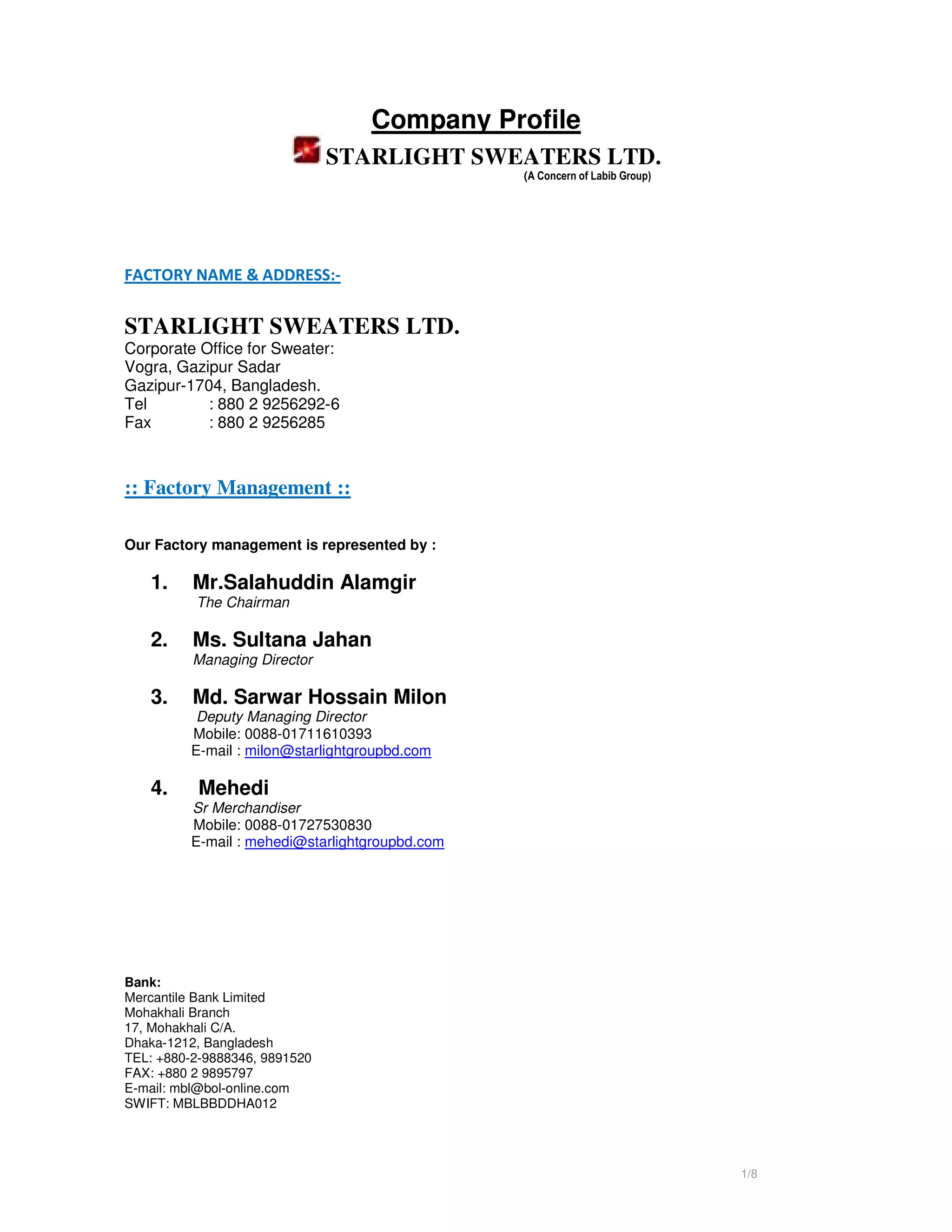 Profile - Starlight-05-11-2016 | PDF