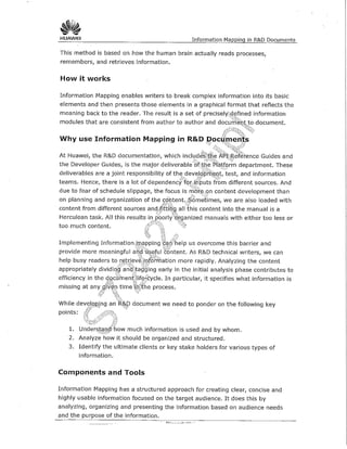 Information Mapping (1) | PDF