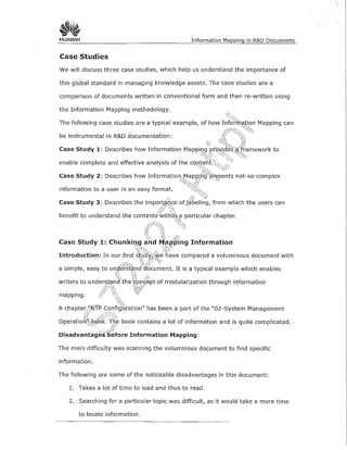 Information Mapping (1) | PDF