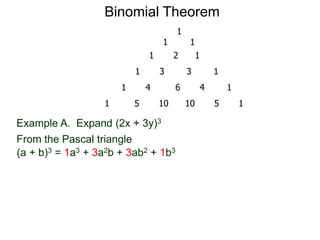 6 binomial theorem | PPT