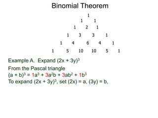 6 binomial theorem | PPT