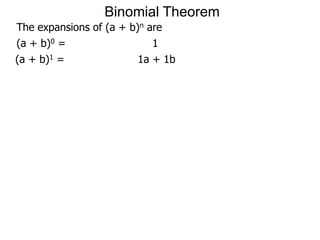 6 binomial theorem | PPTX