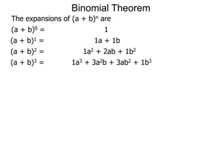 6 binomial theorem | PPT