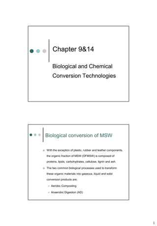 6_biological conversion_6.pdf of solid waste | PDF
