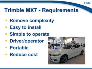 Trimble mx7 | PPTX