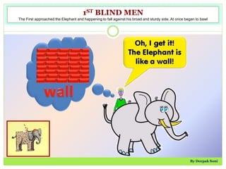 6 Blind Man & the Elephant | PPTX