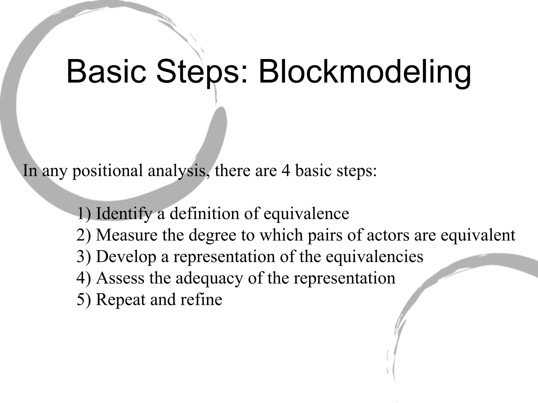 6 Block Modeling | PPT